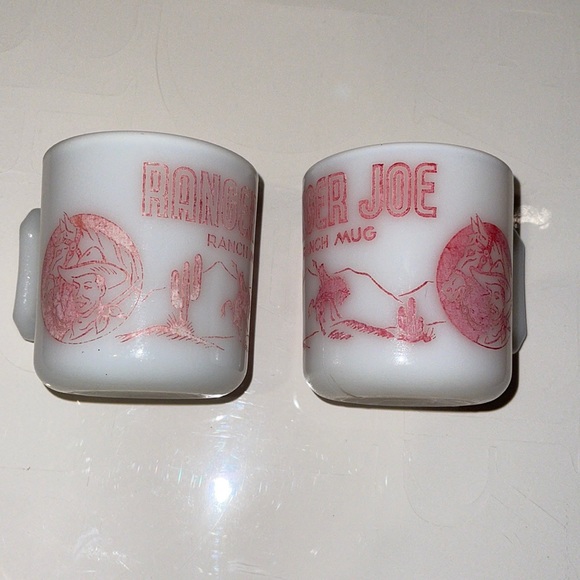 Ranger Joe | Other | Vintage Ranger Joe Ranch Mugs | Poshmark